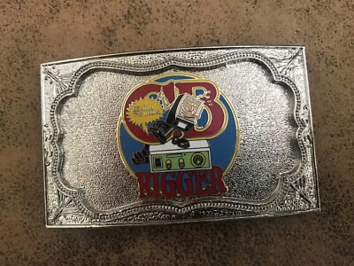 CB Radio Belt Buckle Rare Ham SSB AM Car Truck 40 channel | eBay