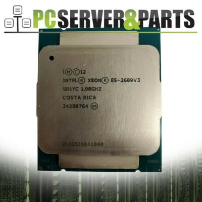 Lot of 4 Intel Xeon E5-2609 v3 SR1YC 1.90GHz 15M 6-Core LGA2011-3 CPU Processor | eBay