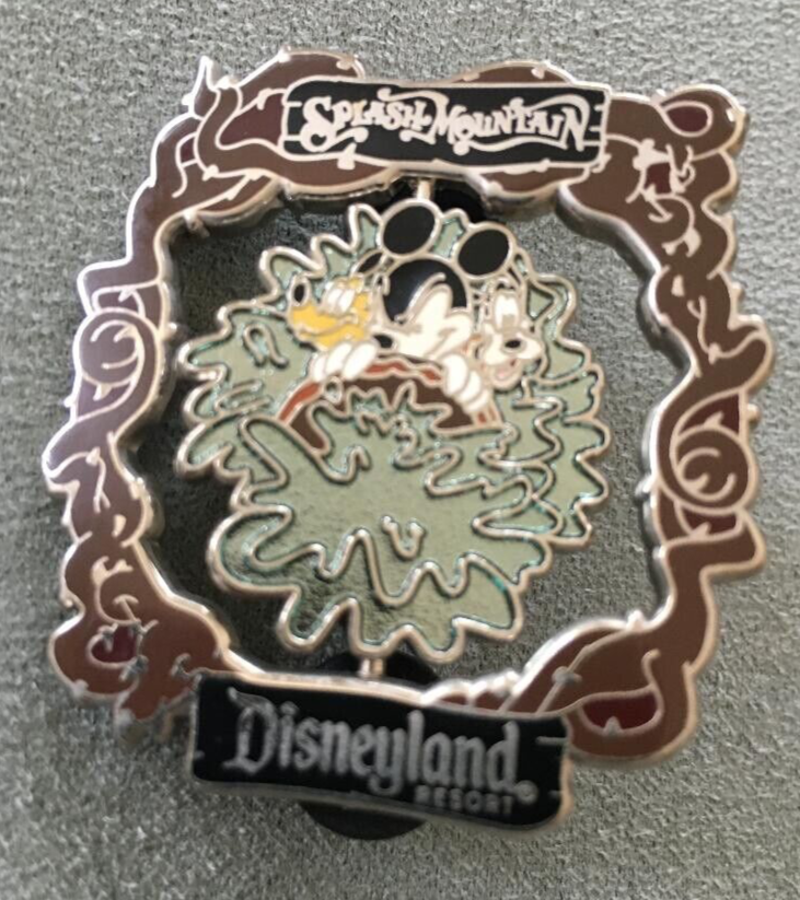 Disney souvenir Pin 2011 Splash Mountain Donald Duck, Mickey Mouse ...