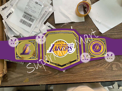 Los Angeles Lakers NBA Championship Belt 2mm Brass | eBay