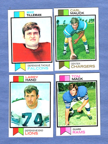 1973 TOPPS FOOTBALL SET/LOT OF 374 MID TO HIGH GRADE WOW!! | eBay