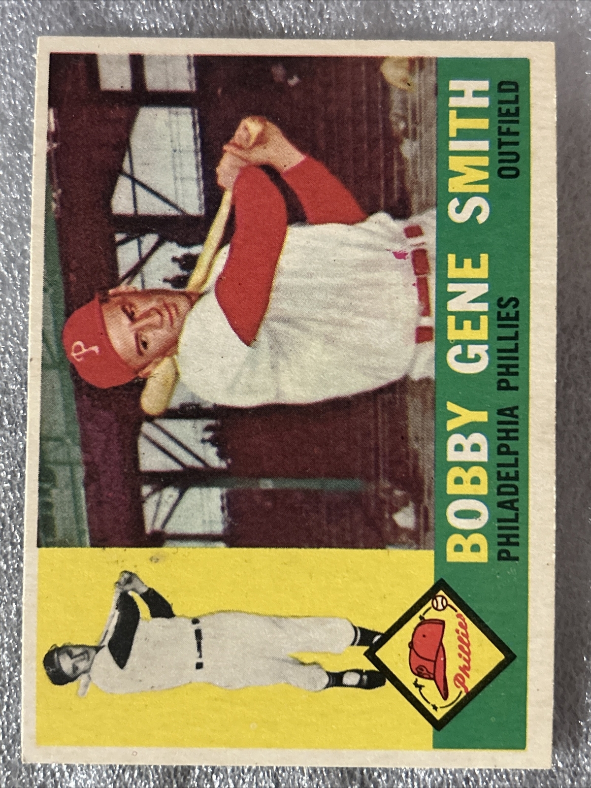 1960 Topps #194 Bobby Gene Smith - Philadelphia Phillies EX/NM | eBay