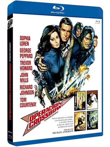 OPERATION CROSSBOW *1956 /Sophia Loren / George Peppard NEW Region A B ...