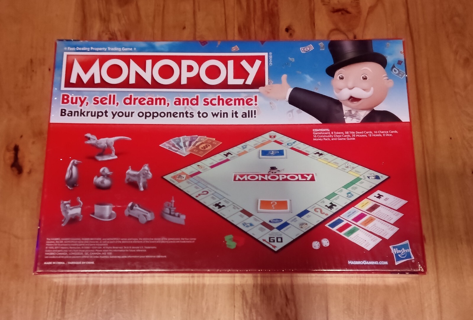 Original Genuine Hasbro Monopoly Classic Edition SEALED 630509512638 ...