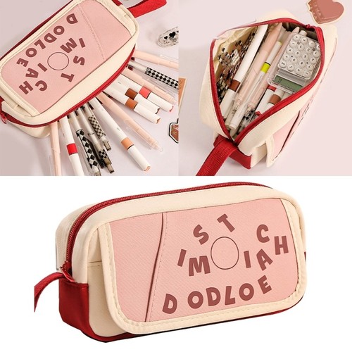 High Capacity Pencil Case Multiple Sections Multifunctional Pen Bag For ...