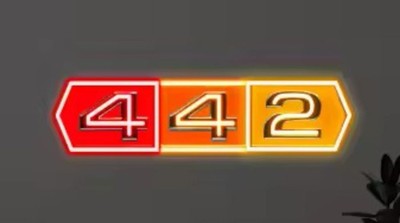 Oldsmobile 442 emblem 6 Inch x 20 Inch Neon Sign | eBay