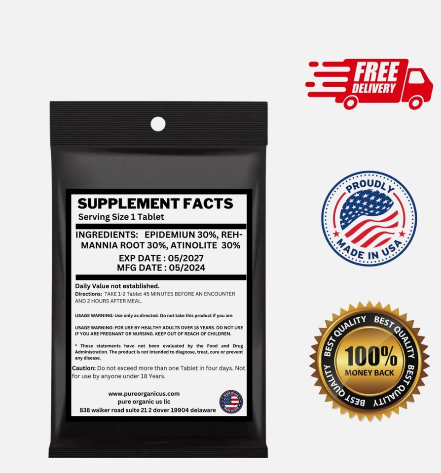 20 Tablets Gator chomp king Male Booster Pills EXTREME ENHANCE for ...