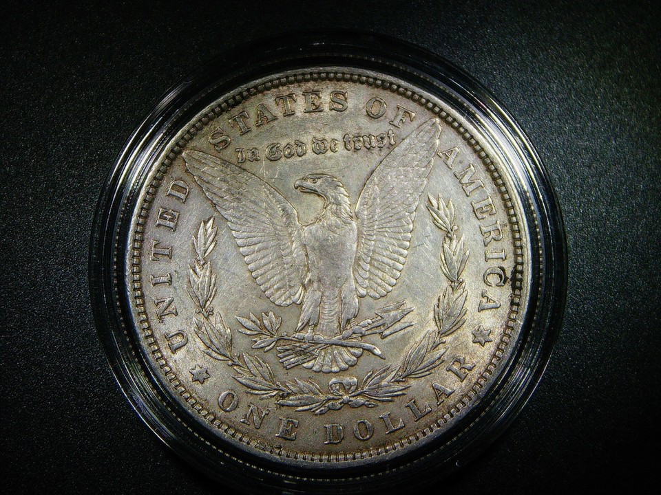 VF 1879 MORGAN SILVER DOLLAR NICE VF DETAIL COLLECTOR GRADE COIN M-1443 ...