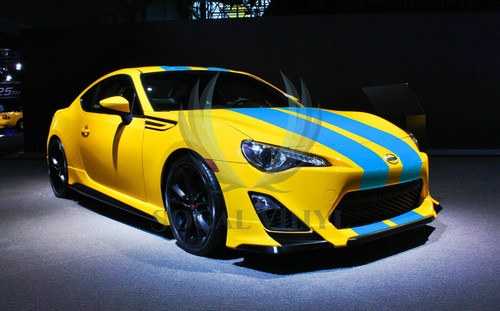 Gloss Color Racing Stripes Vinyl Wrap Decal For Scion Toyota FRS 10FT ...