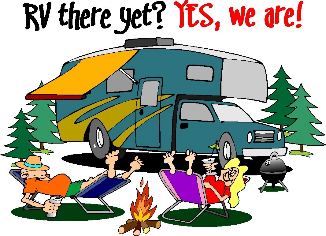 Rv Camping Cartoon