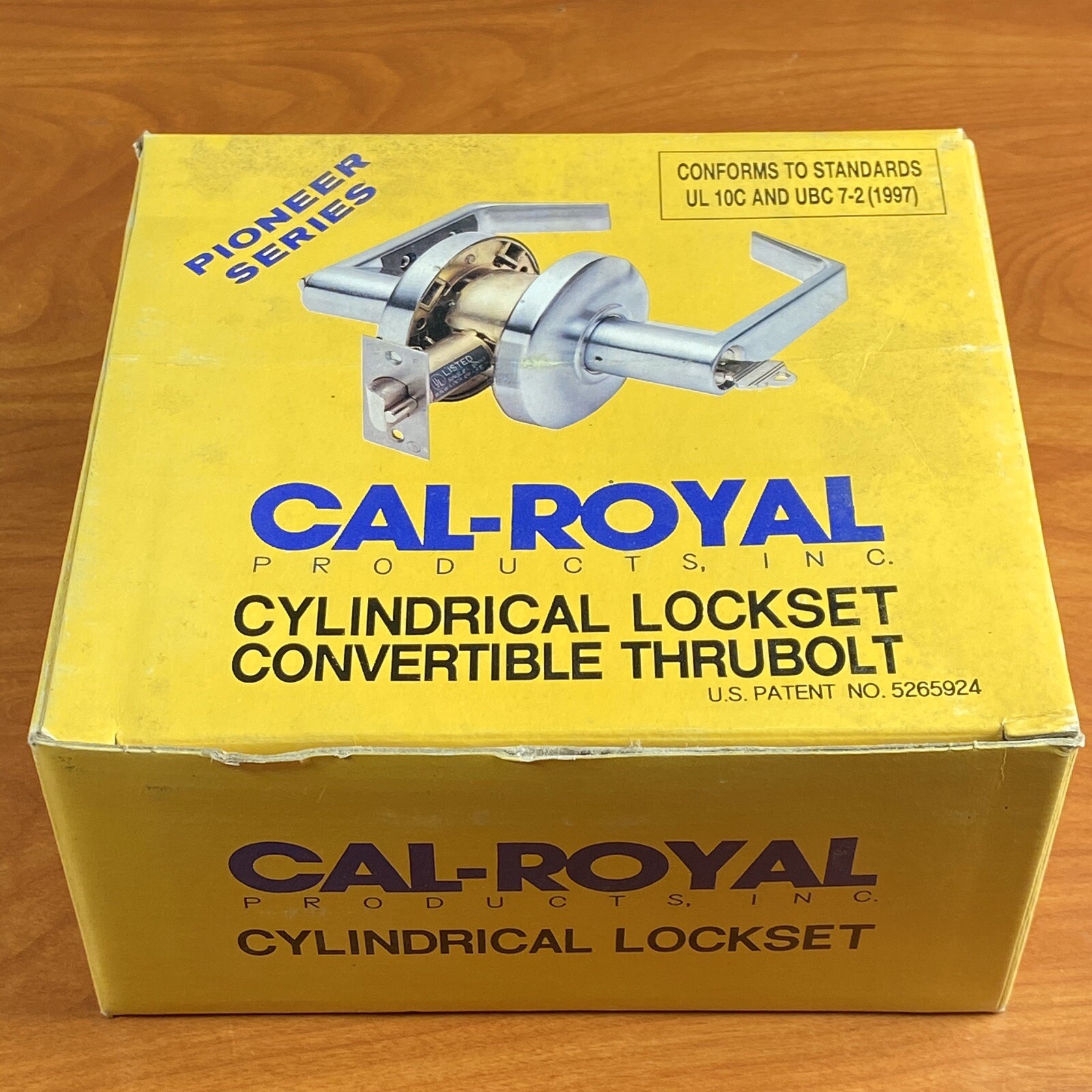 Cal-Royal SL30-US10 Commercial Duty Office Passage Door Handle Set ...