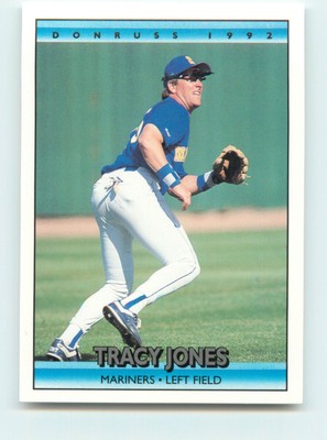 1992 Donruss #519 Tracy Jones Seattle Mariners | eBay