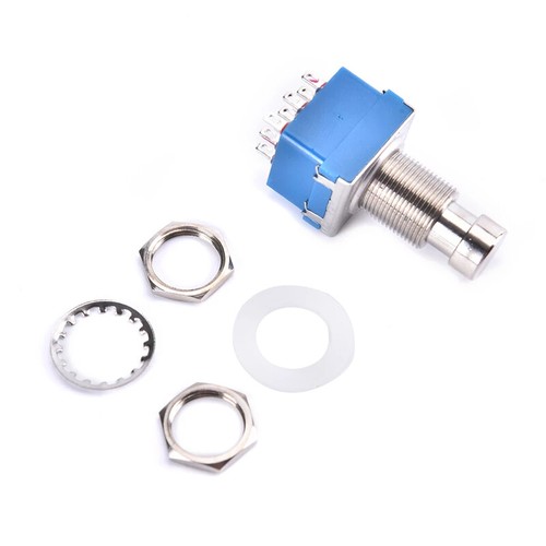 Guitar Effects 3PDT 9-Pin Latching Stomp Pedal Footswitch Foot Switch ...