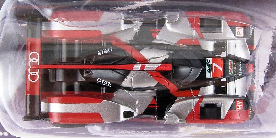 AFX Mega G+ Audi R18 Coupe #7 Silver w/Red LeMans HO Slot Car #22006 ...