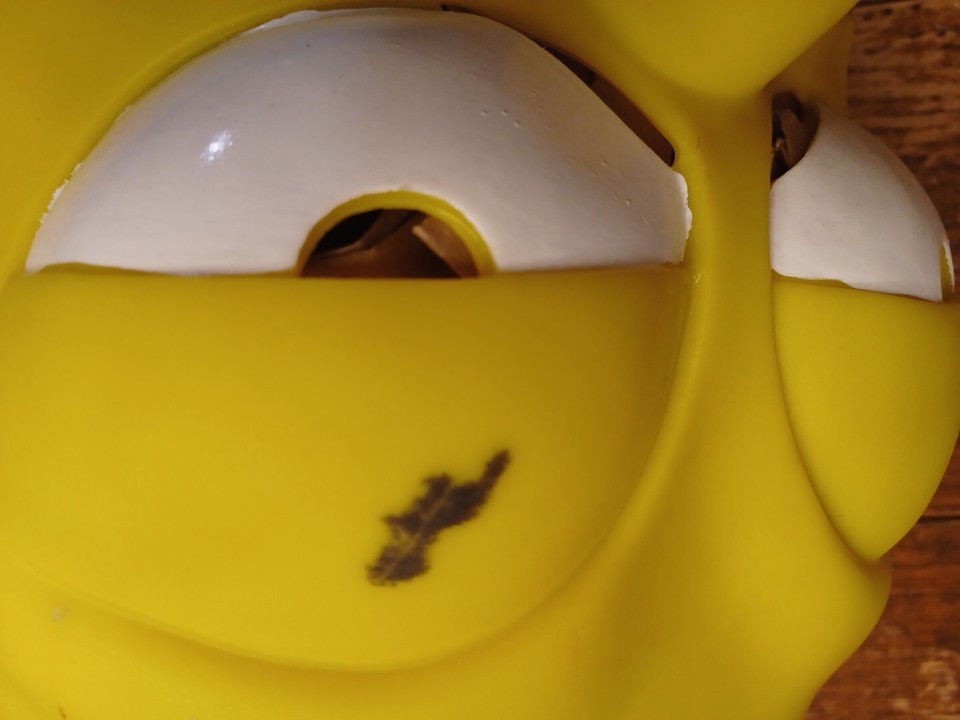 VTG 1999 Simpsons Homer Simpson Halloween Mask Full Head Vintage Rare ...