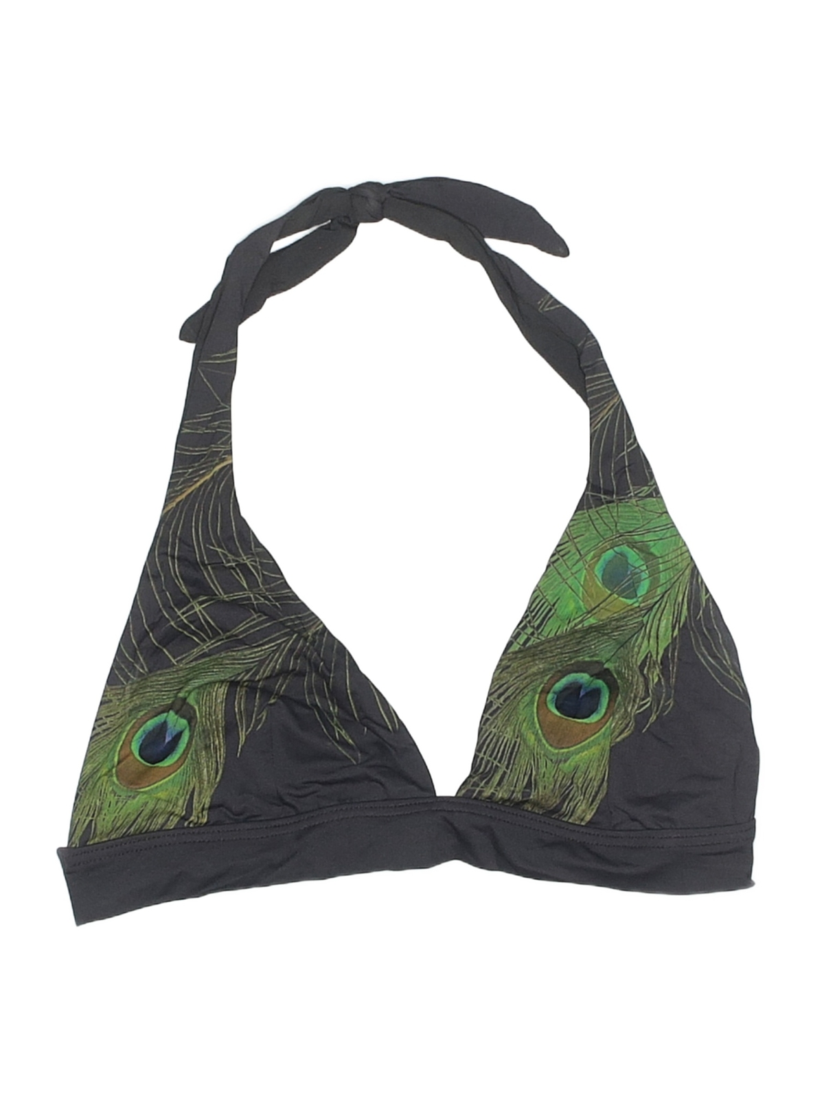 Jete Women Black Swimsuit Top 6 Plus - Gem