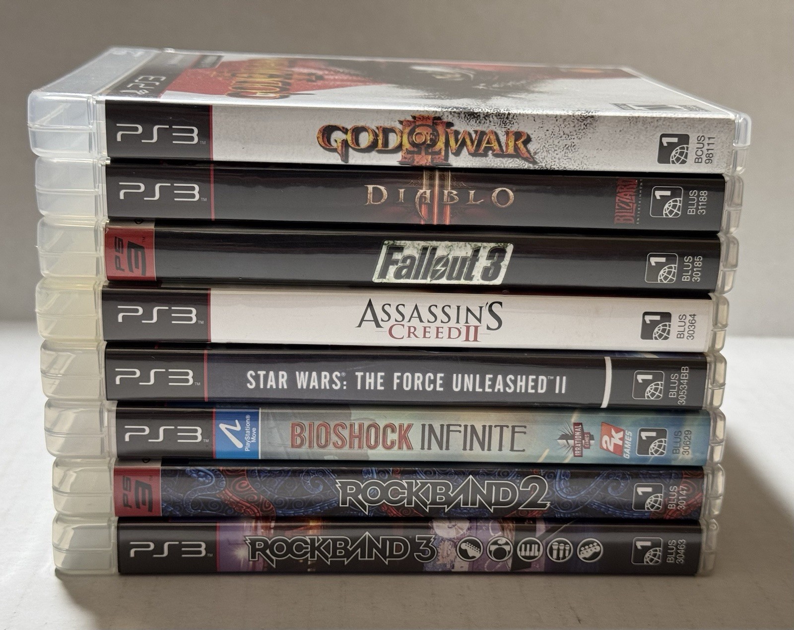 Lot of 8 - PlayStation 3 PS3 Games ALL Complete ALL L.N. | eBay
