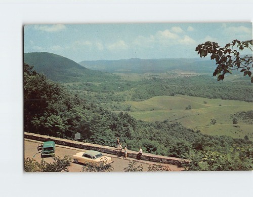 Postcard Draper Mountain Lookout Virginia USA | eBay