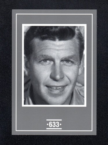 Andy Griffith Actor 1991 Face To Face Game Famous Celebrity Card | eBay