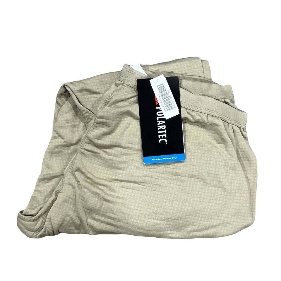 US Military Mid Weight Thermal Waffle Drawers GI By PolarTec New with ...