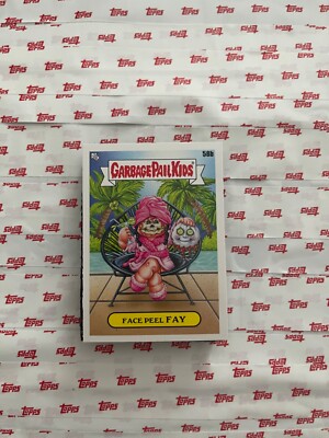 2021 Topps Garbage Pail Kids Go On Vacation Face Peel Fay 58b GPK ...