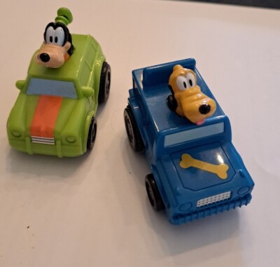 (2) 2007 Mattel Disney Friction Pull Back Cars - Goofy, Pluto | eBay