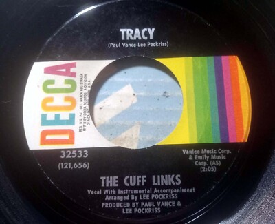 The Cuff Links - Tracy / Where Do You Go? - Decca 32533 🎸Awesome 🎸 | eBay