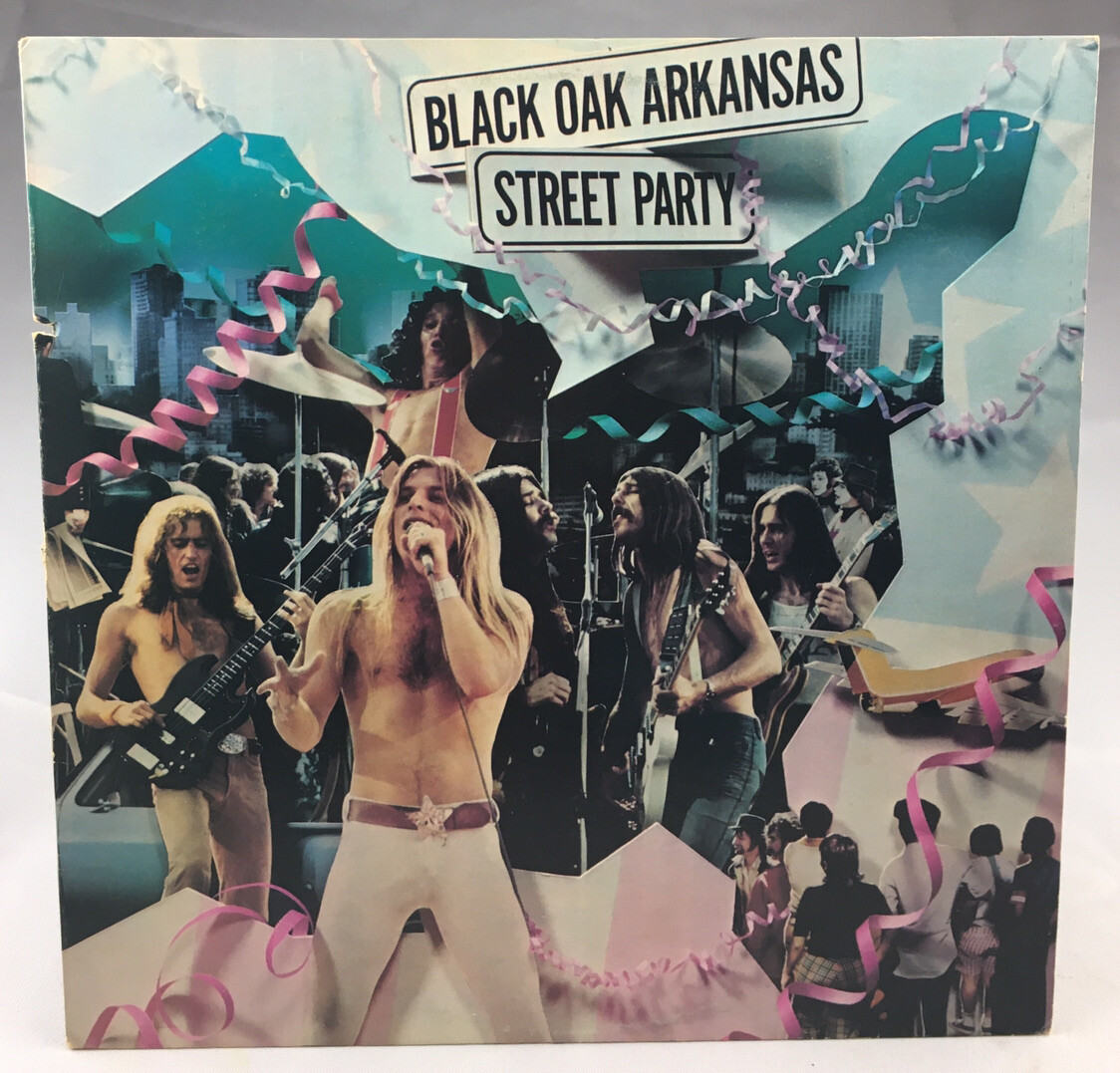 VTG 1974 Black Oak Arkansas – Street Party Vinyl LP Record Album SD 36 ...