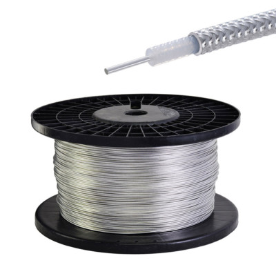 10 Feet RG405 .086" Semi-rigid Coax Cable with Tinned Copper Outer ...