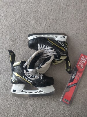 Ccm tacks asv pro ice hockey skates size 7 wide used pro stock JRZ ...