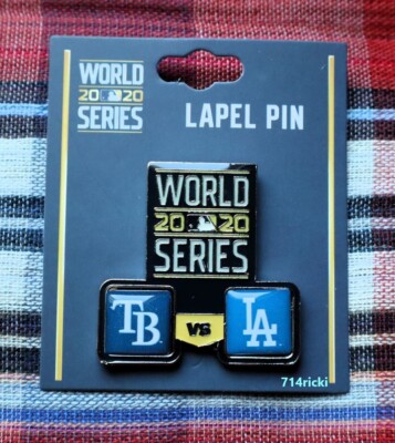 2020 MLB World Series Los Angeles Dodgers vs Tampa Bay Rays Pin ...