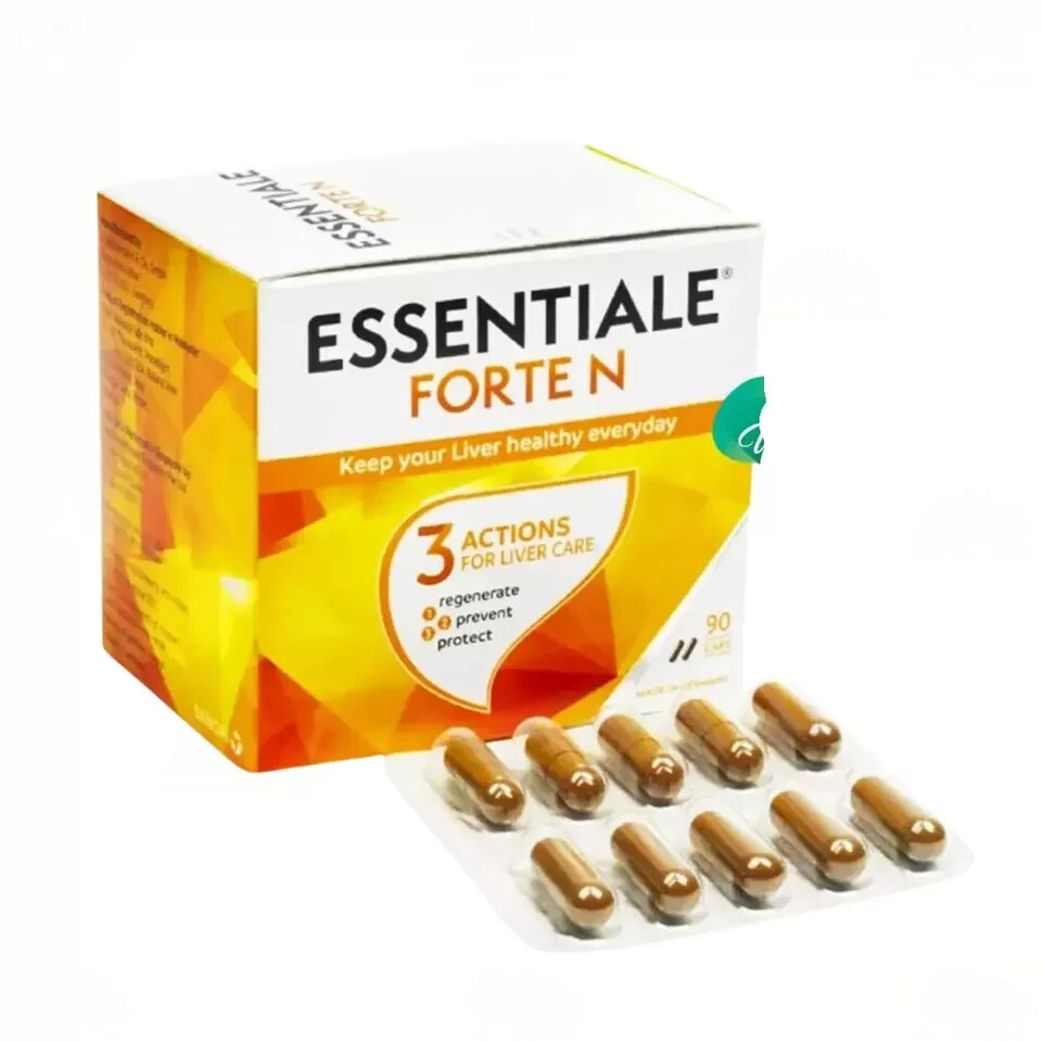 Essentiale Forte N Liver Detox & Liver Tonic Supplement 90s- SHIP FROM ...