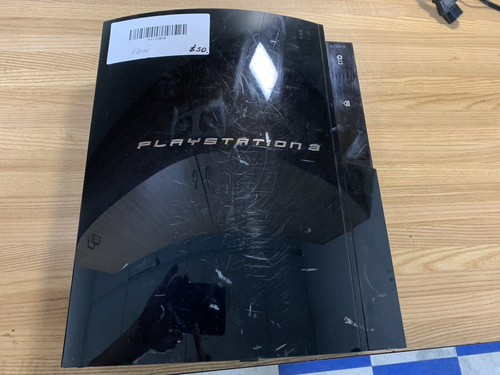 PlayStation 3 PS3 Launch Edition (CECHB01) Backwards Compatible- Black ...