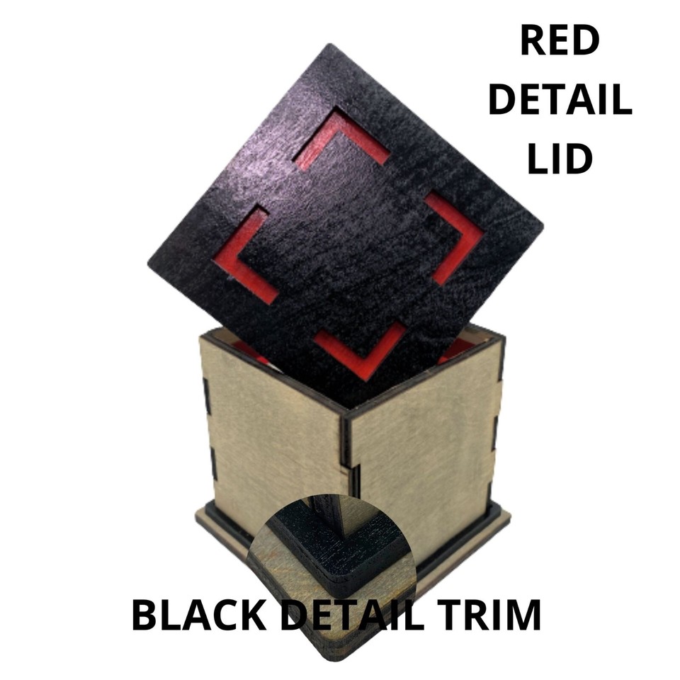 Deadpool LED Display Box | 5in Cubed Shelf Home Décor | Handmade ...