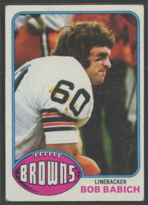 1976 Topps #374 Bob Babich Cleveland Browns | eBay