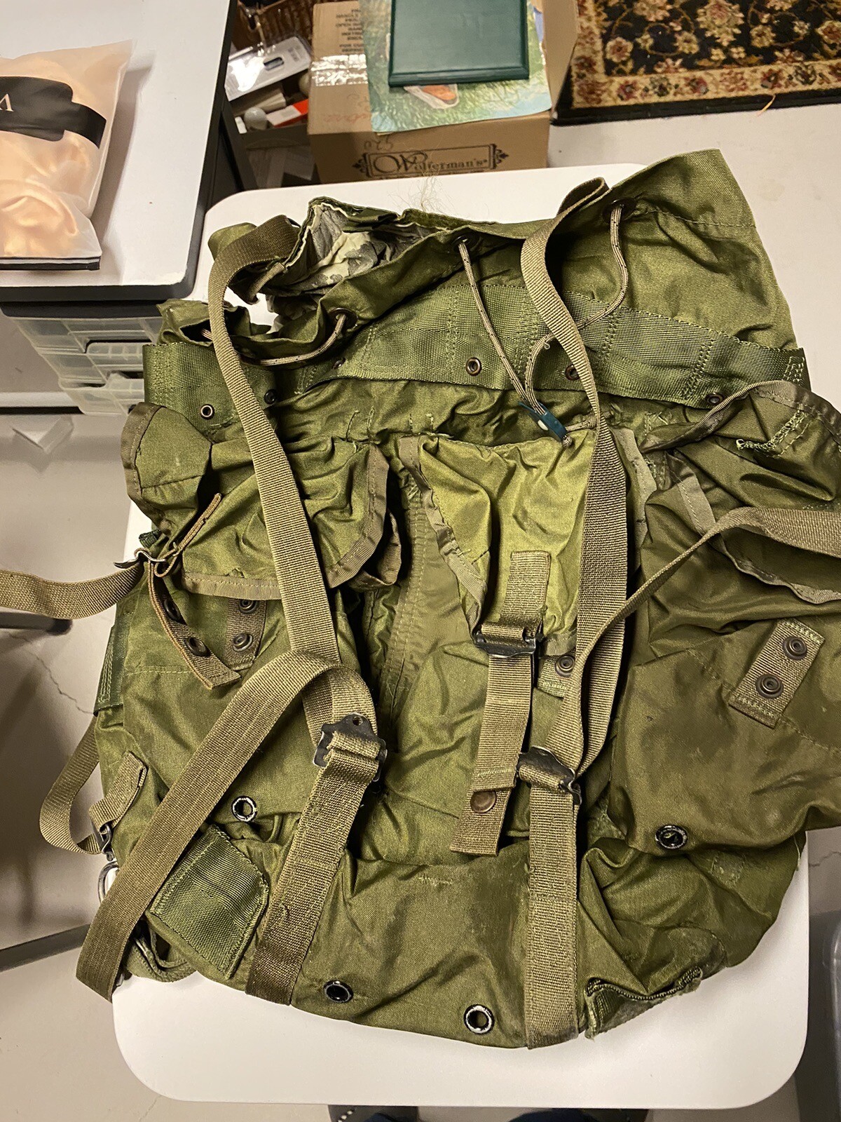 US Army OD Rucksack (backpack) | eBay