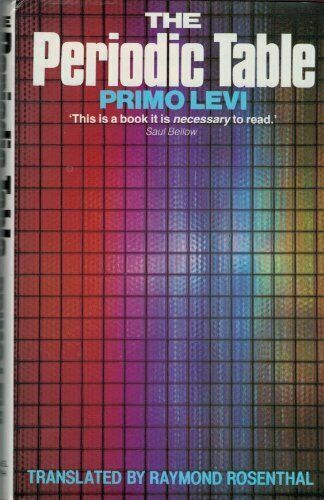 The Periodic Table by Primo Levi UK First Edition 1985 Hardcover ...
