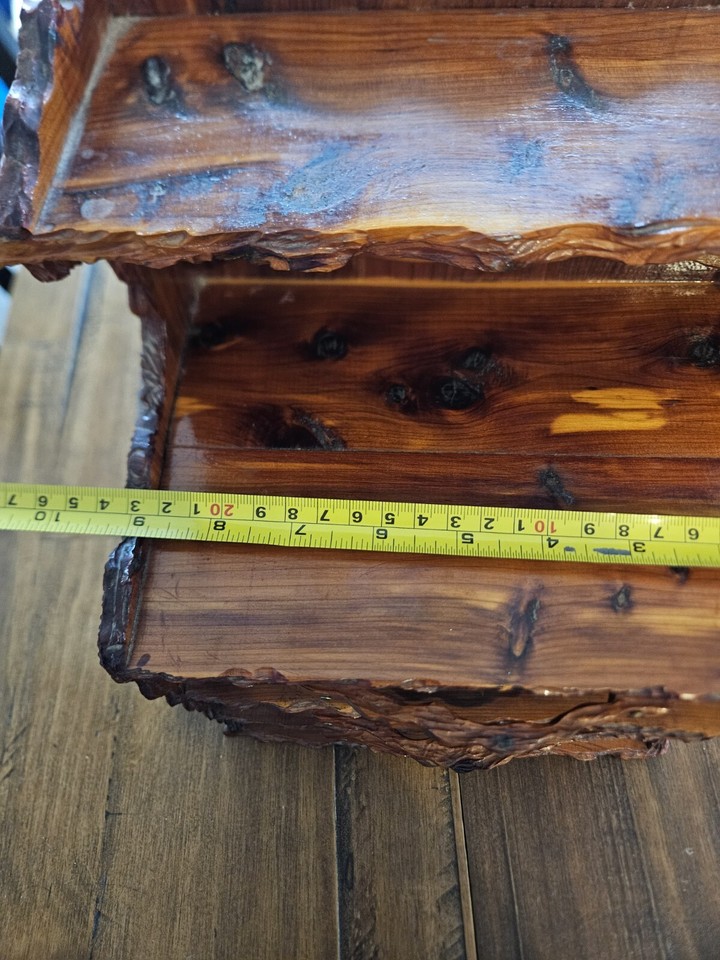 VINTAGE GEORGE C BROWN & CO INC GREENSBORO NC CEDAR BOX Cabin Decor | eBay
