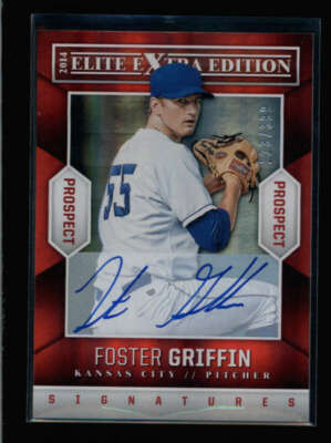 FOSTER GRIFFIN 2014 ELITE EXTRA EDITION ROOKIE AUTOGRAPH AUTO #123/399 ...