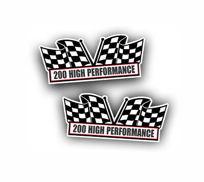 200 High Performance Engine Air Cleaner Decal fits Mustang Ford Inline ...
