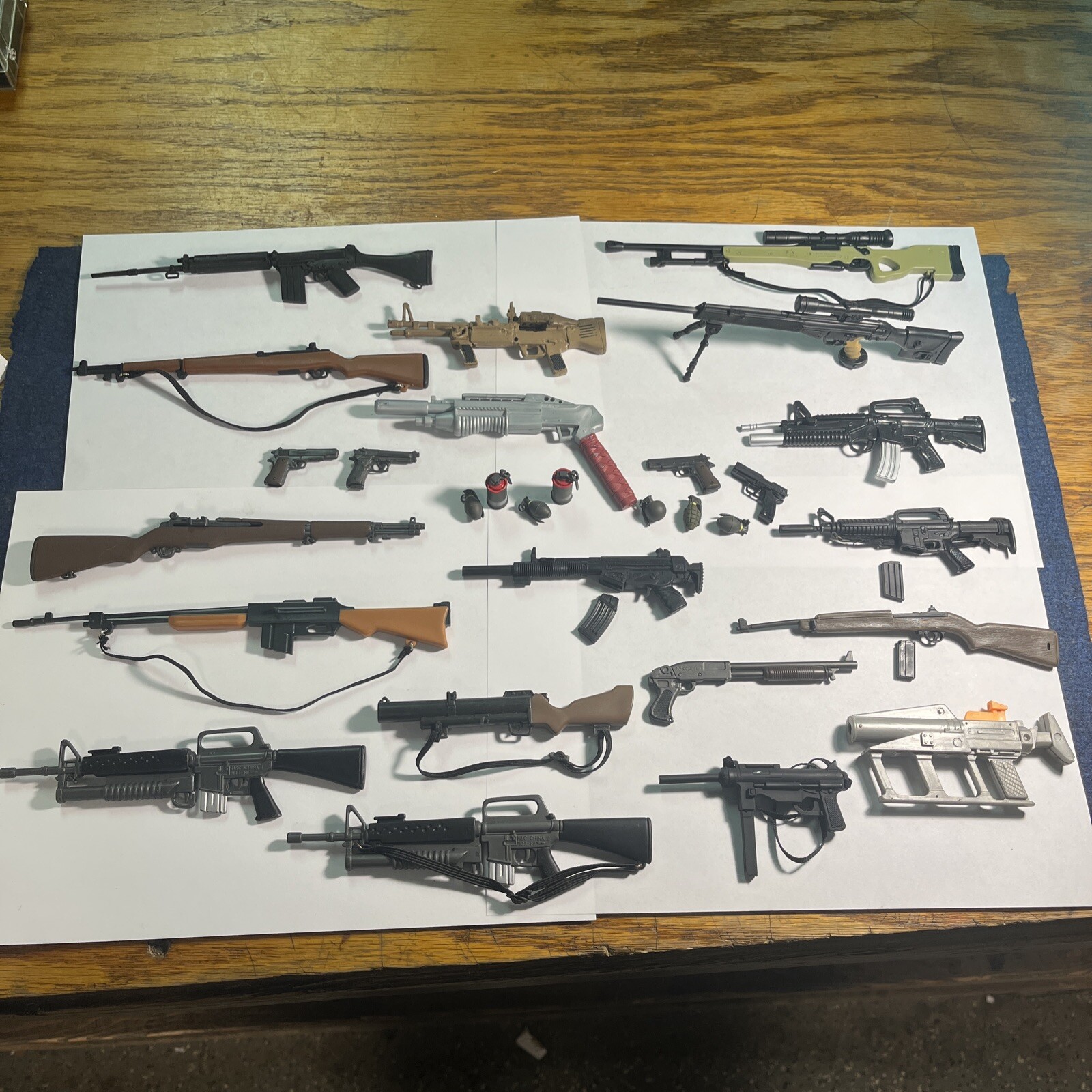 21st Century & GI Joe MIX WEAPONS / GUN + Lot Of 30+ Rare Lot High ...