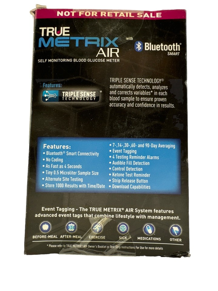 True Metrix AIR Blood Glucose Meter BLUETOOTH SMART | eBay