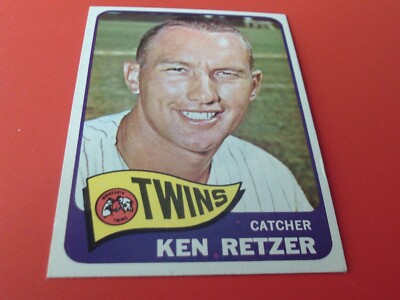 1965 TOPPS # 278 KEN RETZER TWINS NEAR MINT / MINT OR BETTER ! | eBay