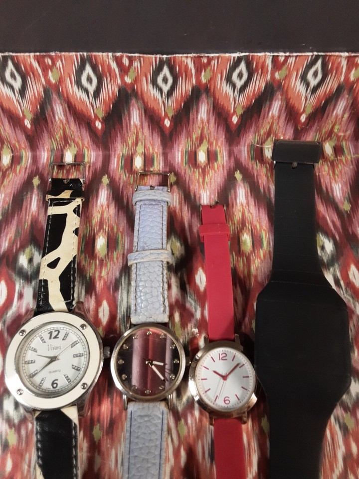 Lot of Women’s watches a mix of 4 need batteries | eBay