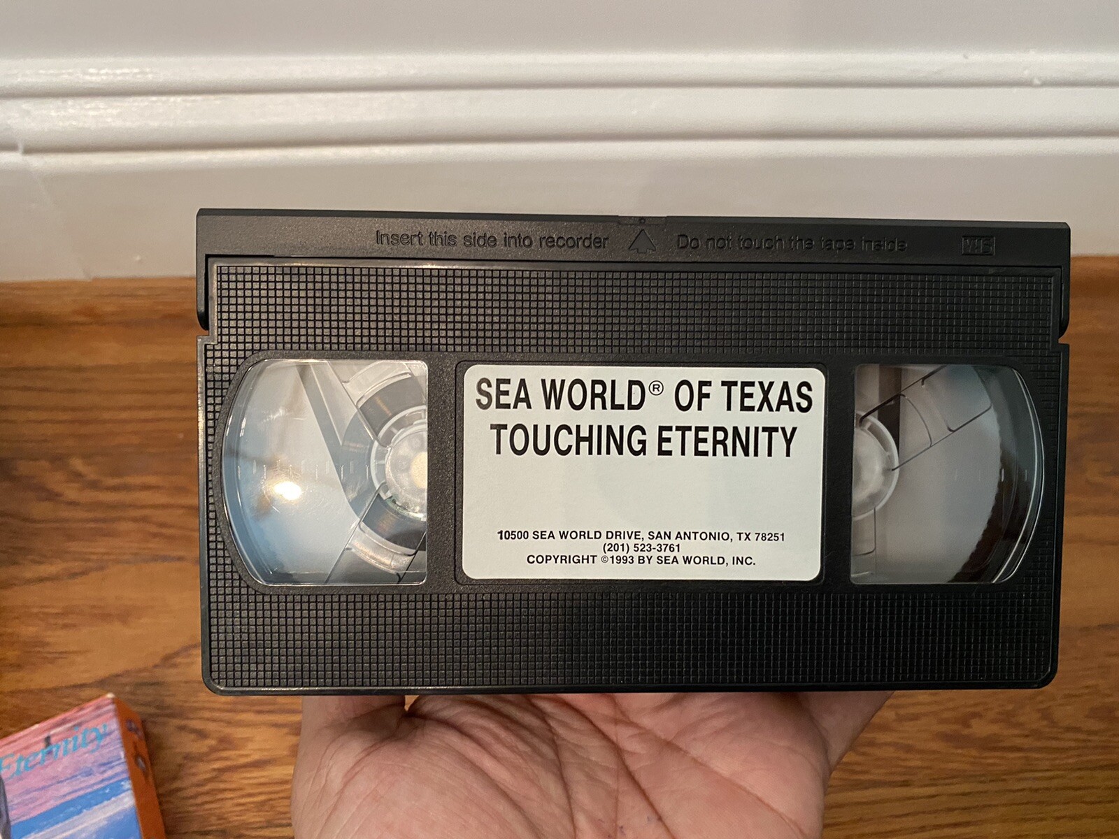 Vintage Sea World of Texas VHS Tape Touching Eternity Rare Shamu 1993 ...