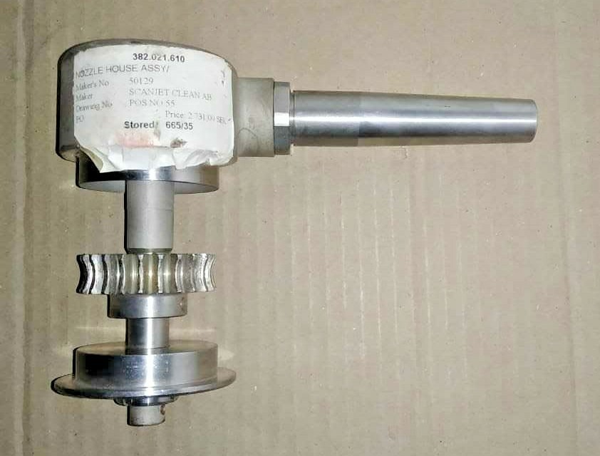 NOZZLE HOUSE FOR SCANJET FIXED TANK CLEANING AB MACHINE SC 30/SC 90T P ...