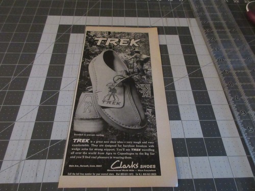 1972 Clark Shoes Trek, Vintage Print Ad | eBay