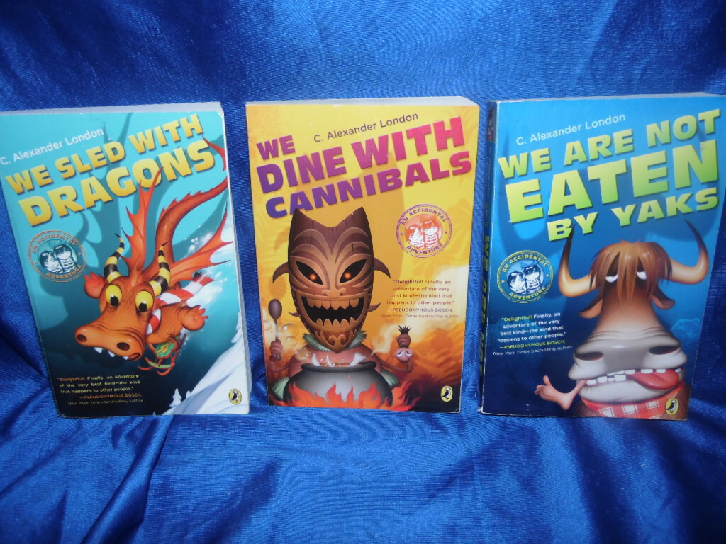 READING SET - AN ACCIDENTAL ADVENTURE By C. ALEXANDER LONDON 3 Books | eBay