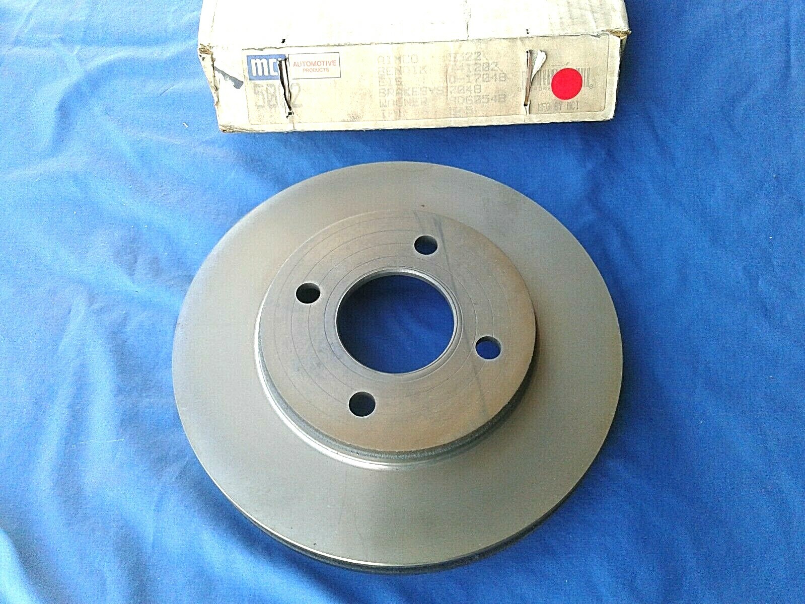 MCI Brake Rotor Rear 5002 Interchange Bendix 141202 Wagner BD60548 | eBay