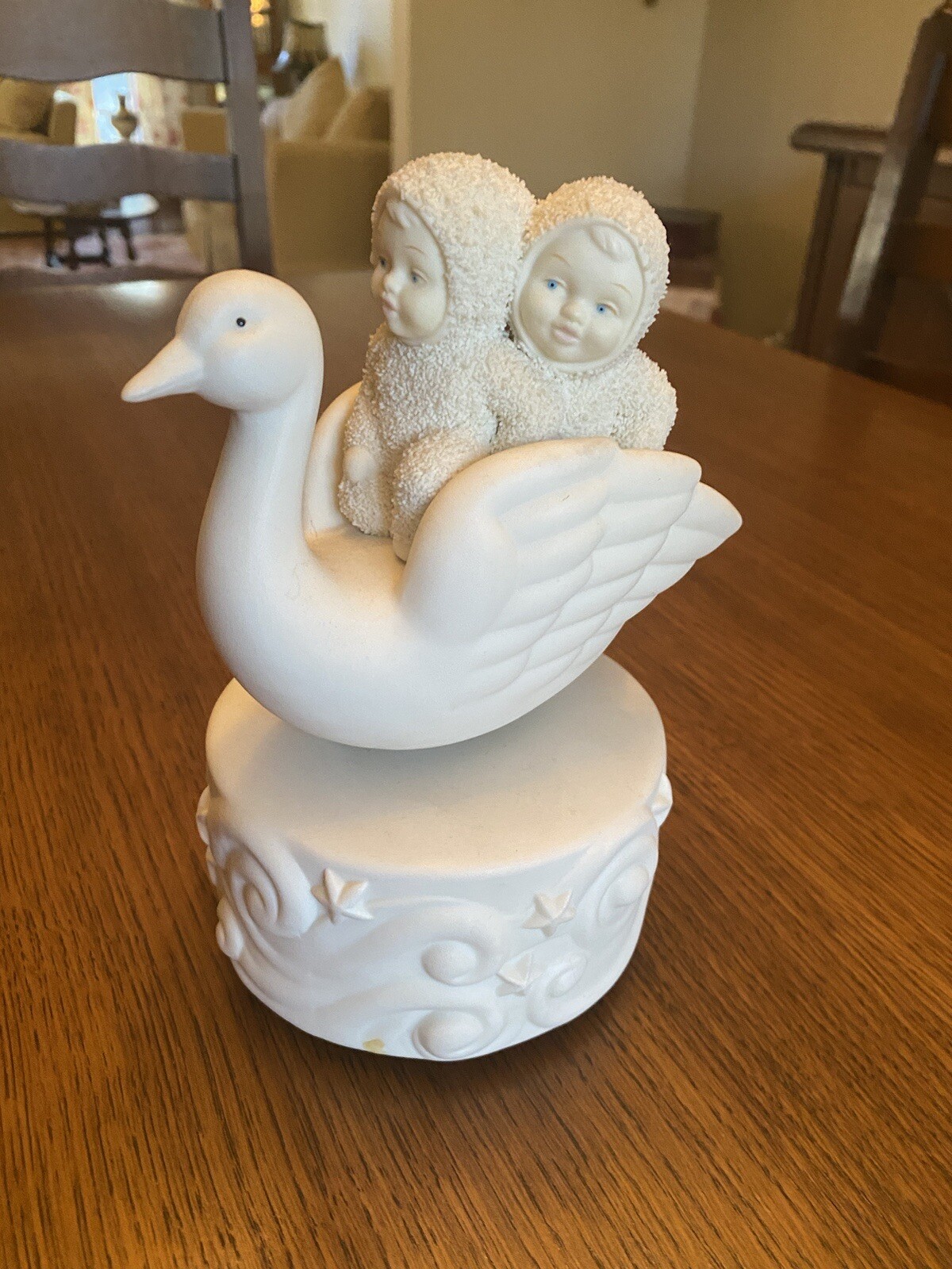 Dept56 Snowbabies & Swan Music Box 1988 | eBay